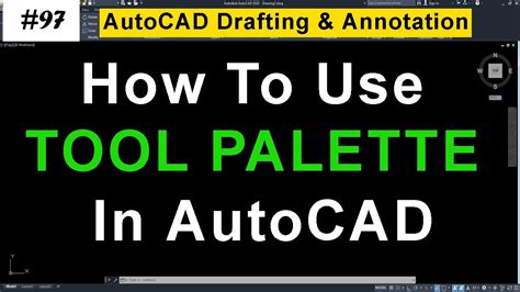 97 Tool Palette In AutoCAD 2020 In Urdu Hindi AutoCAD Tool Palette