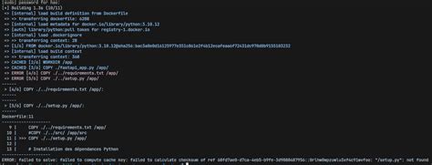 Dockerfile How To Copy Requirements Txt And Setup Py Files Into