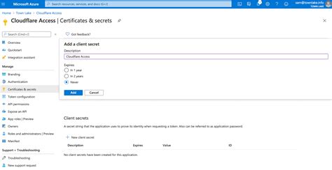 Azure Ad Client Id Client Secret