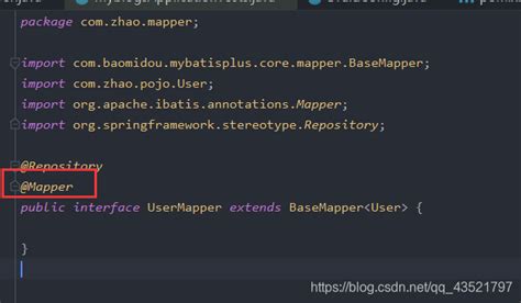 springboot整合mybatis plus遇到的问题扫描不到mapper接口 源码巴士
