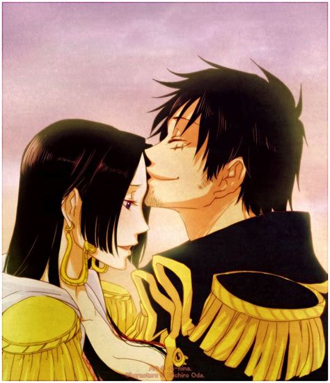 Luffy X Boa Imágenes Love Cute Boa Hanckok One Piece Et Personagens De Anime