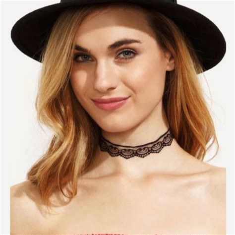 Buy 1pcs Black Sexy Lace Choker Necklace For Women 2018 Jewelry Accessories