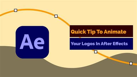 Quick Tip To Animate Your Logos In After Effects Video Editing After