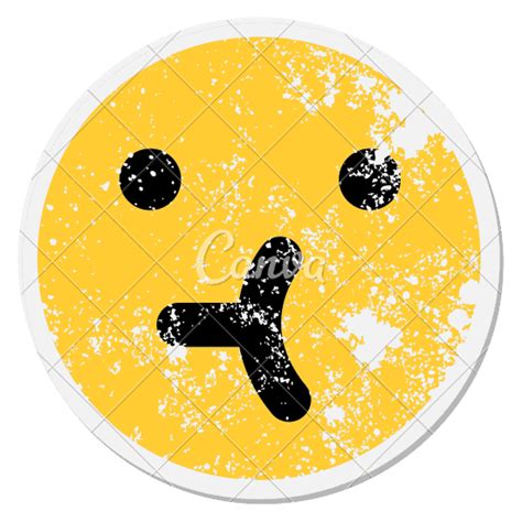 Simple Face Circle 素材 Canva可画