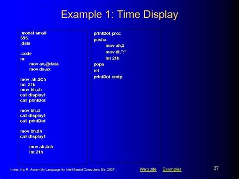 assembly language for intel based computers kip r irvine