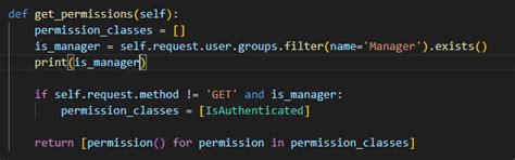 how to add permissions based on group membership on django rest framework class based views