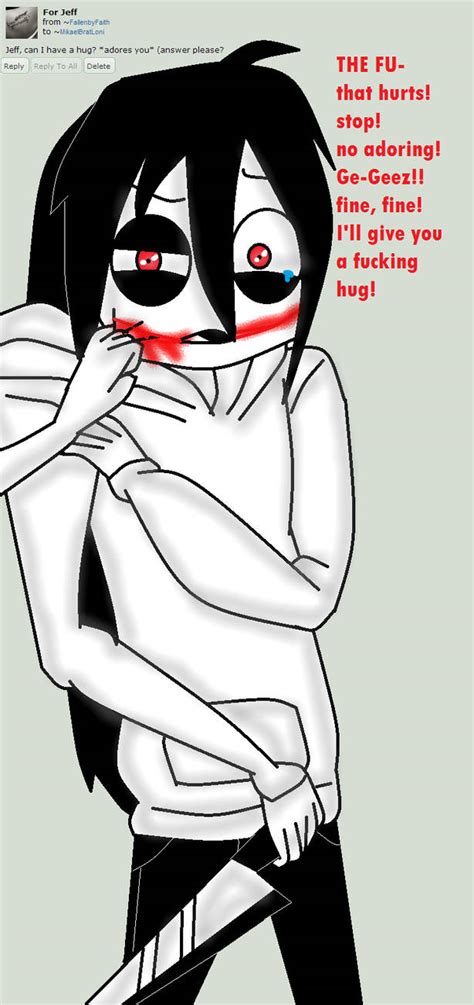 Ask Jeff The Killer Question 50 16 By Mikaelbratloni On Deviantart