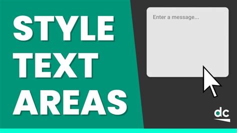 How To Style Text Areas On HTML Forms With CSS Web Design Tutorial