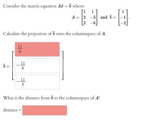 solved 1 consider the matrix equation až where 1 1 А 2 3