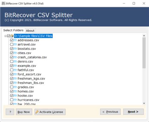 how to split csv file into multiple files with header