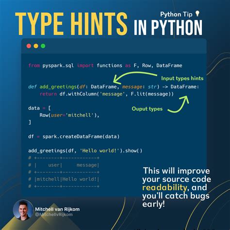 type hinting in python basic computer programming computer programming coding
