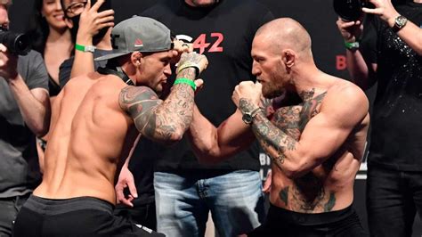 The Top 5 Most Memorable Ufc Face Offs In History Featuring Nate Diaz Conor Mcgregor Anderson