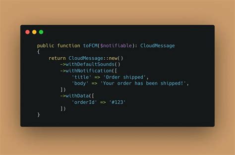 MadeWithLaravel On Twitter Fcm Notification Channel Is An All In One