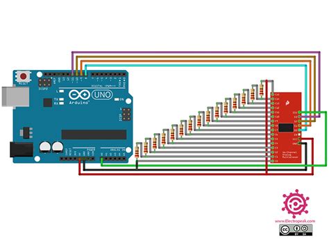 16 Channel Analog Multiplexer Arduino