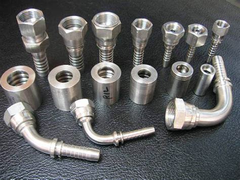 Various Hydraulic Fittings For Hydraulic Hoses Connection