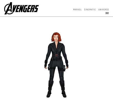 Black Widow Avengers 2012 By Efrajoey1 Black Widow Avengers Black Widow Marvel Black Widow