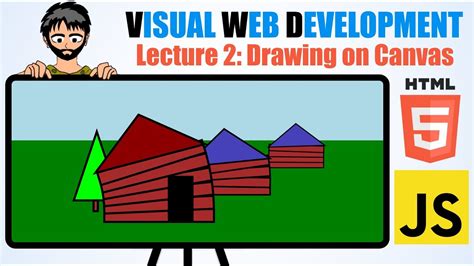 drawing on the html canvas using javascript youtube