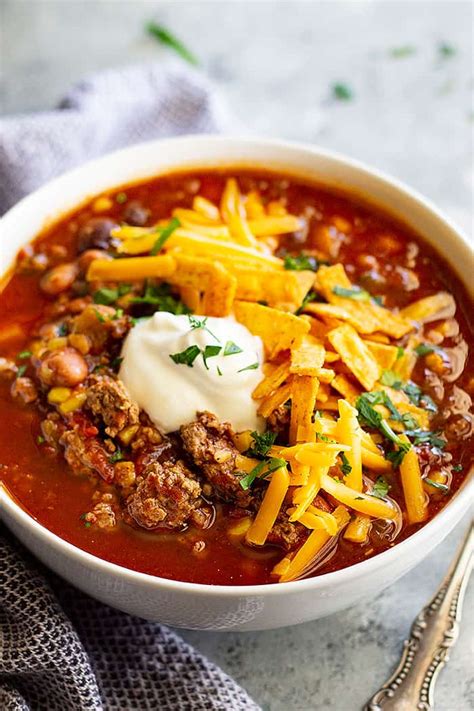 Easy Taco Soup Video Countryside Cravings