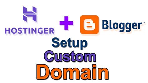 How To Add Custom Domain In Blogger From Hostinger In 2 Minutes