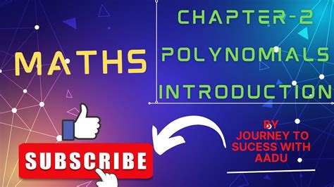 maths chapter 2 polynomials introduction youtube