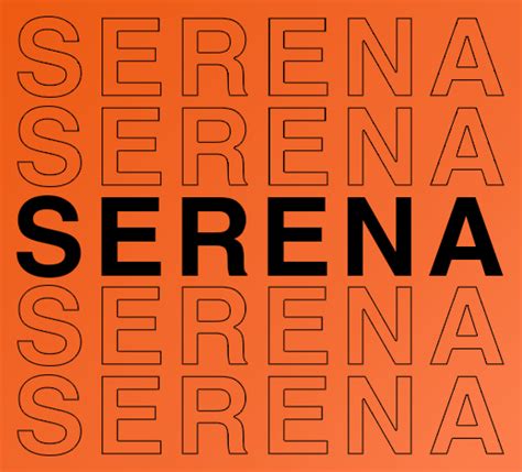 Everyone Was Loving Serenas Last Week Shout To The Top Performers Serena Hill Serena Salgot