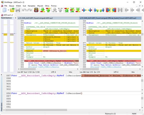 WinMerge Github StackOverFlow Track AutoIt Syntax Highlighting
