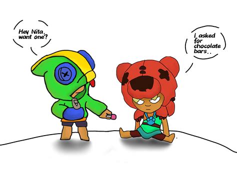 47 Best Images Brawl Stars Nita I Leon Nita And Leon Did What Best Animations In Brawl Stars