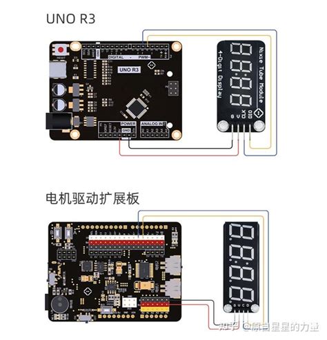 四位数码管显示模块 知乎