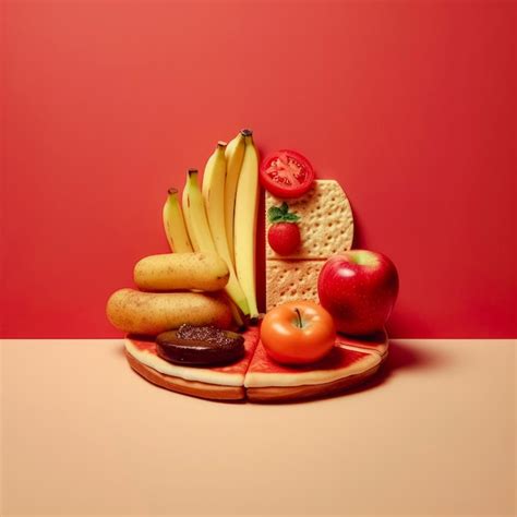 Alimentos Saludables Y No Saludables Foto Premium
