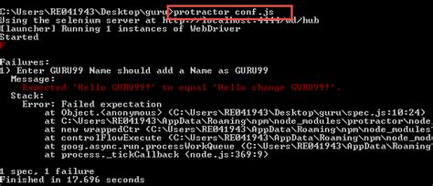 protractor testing tutorial automation tool framework