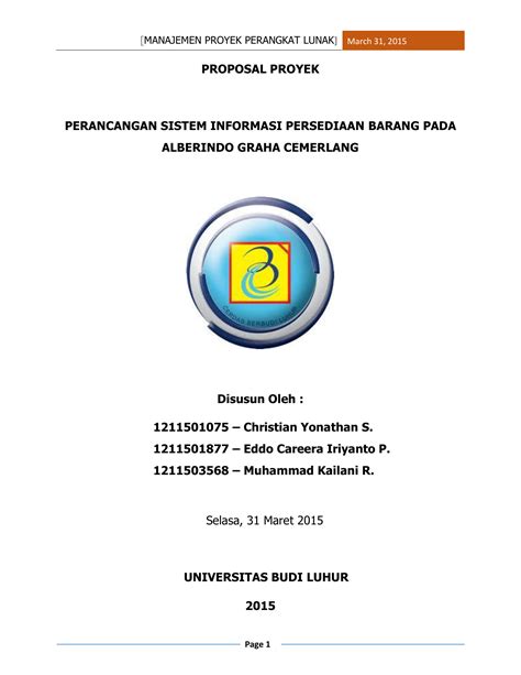 Contoh Proposal Proyek Sistem Informasi Berbasis Web Images And
