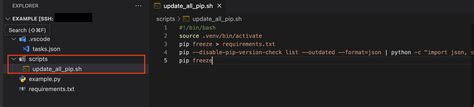 vs code 的 tasks 提升編程效率？實戰更新所有 pip 的 library python 編程．圖表