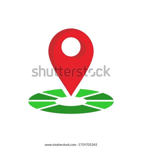 Map Pointer Icon Gps Location Symbol Stock Vector Royalty Free 1759703342