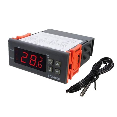 STC 1000 DC24V Digital Temperature Controlled Thermostat Switch DarkOct02