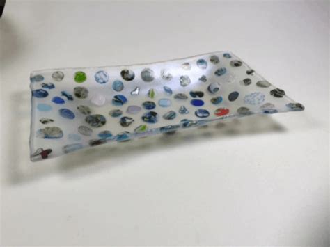 One Of My Favorite Fused Glass Dishes Went Home With A Good Friend Elegant Fused Glass By Karen