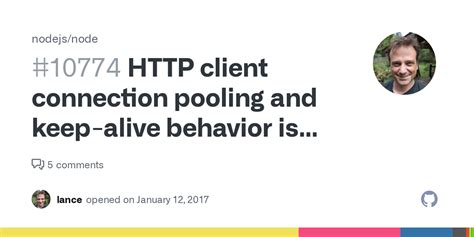 Client Connection Pooling And Keep Alive Behavior Is Confusing