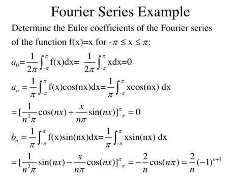 ppt fourier series example powerpoint presentation free download id 278063