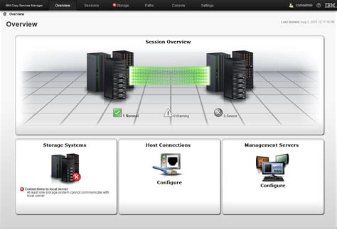 ibm storage replication management with ibm copy services manager