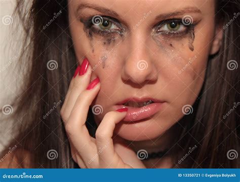 Young Woman Crying Stock Image Image Of Cute Expression 13350721