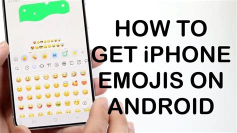How To Get IPhone Emojis On Android 2024 YouTube
