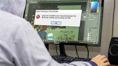رفع مشکل باز نشدن عکس در فتوشاپ و خطای cannot parse the file