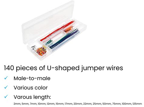 DIYables Jumper Wires And Breadboard Kit For Arduino ESP32 ESP8266