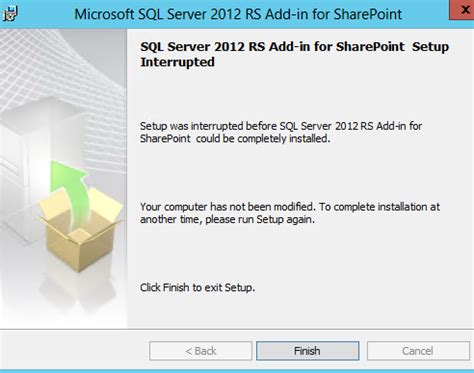 SQL Server 2012 SP1 Reporting Services Add In For SharePoint