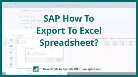 sap how to export to excel spreadsheet yb digital medium