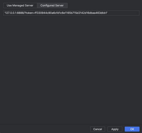 Manage Jupyter Notebook Servers DataSpell Documentation