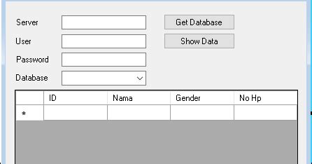 Mengisi Data Dari Mysql Ke DataGridView Di Visual Basic Net