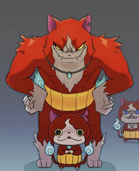 Jibanyan And Kuroi Jibanyan Youkai Watch And 1 More Drawn By Orenji
