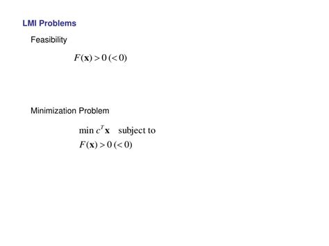ppt linear matrix inequalities in system and control theory powerpoint presentation id 4856804