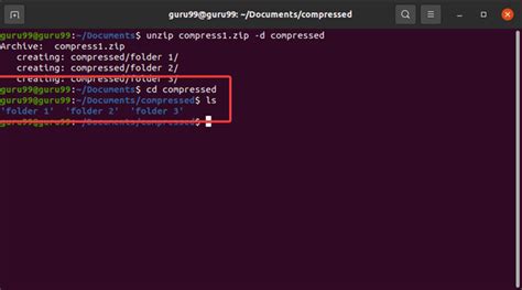How To Unzip Files In Linux And Ubuntu