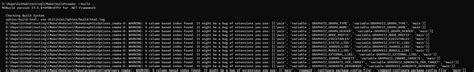 WARNING 4 Column Based Index Found And The Strange Background Color